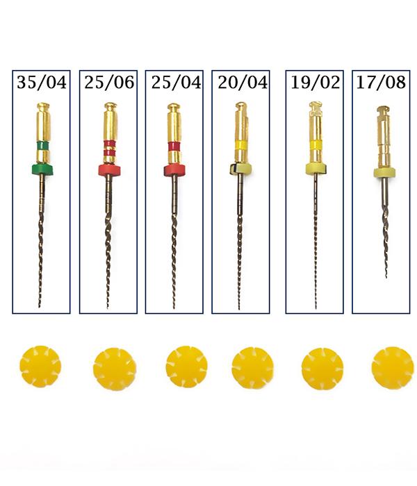 Eighteeth Heat Activated Nitinol Endo File Rotary Nickel Titanium Files