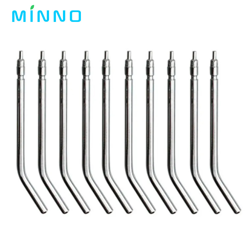 10pcs Stainless Steel Dental Air Triple Syringe 3 Way Dental Air Water ...